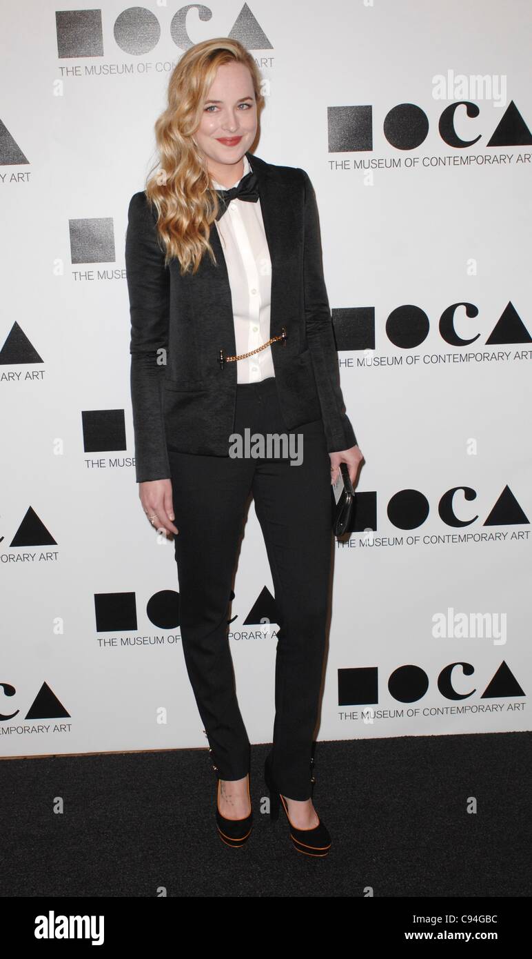 Dakota Johnson at arrivals for MOCA's Annual Gala, MOCA Grand Avenue ...