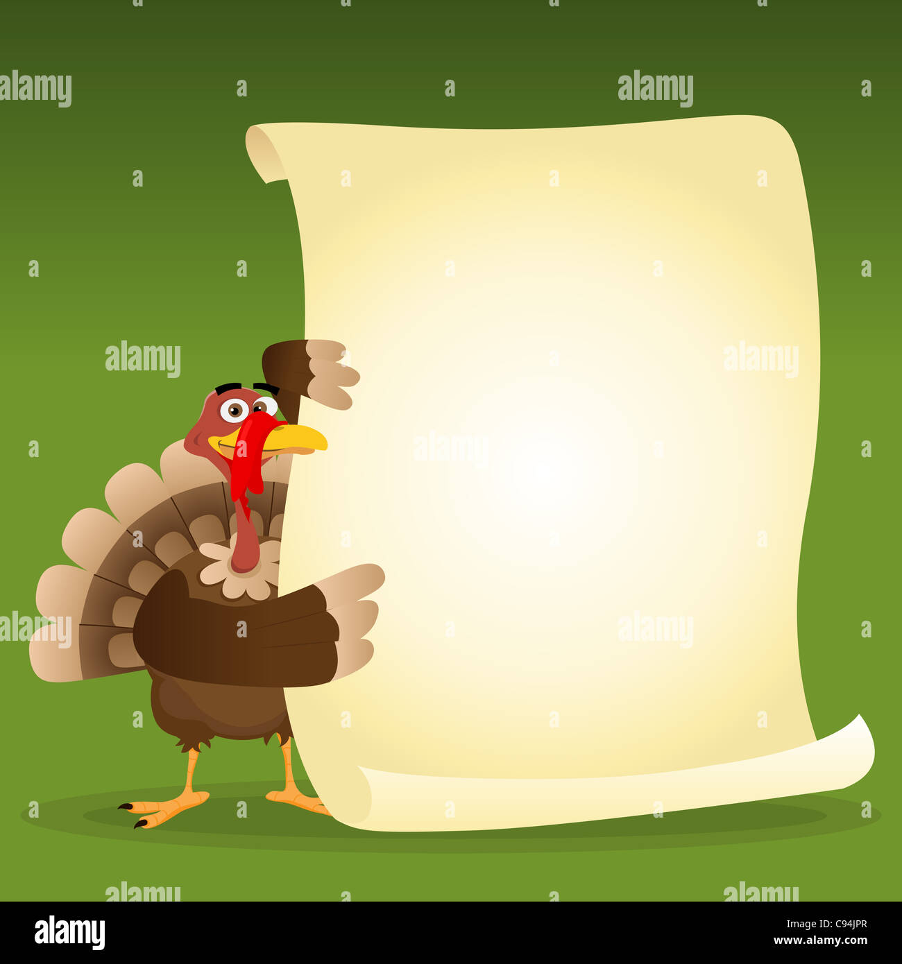 Cartoon turkey hi-res stock photography and images - Alamy
