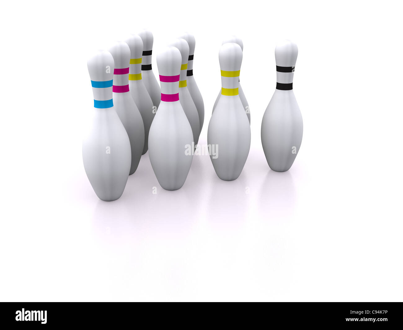 Number pins Cut Out Stock Images & Pictures - Alamy