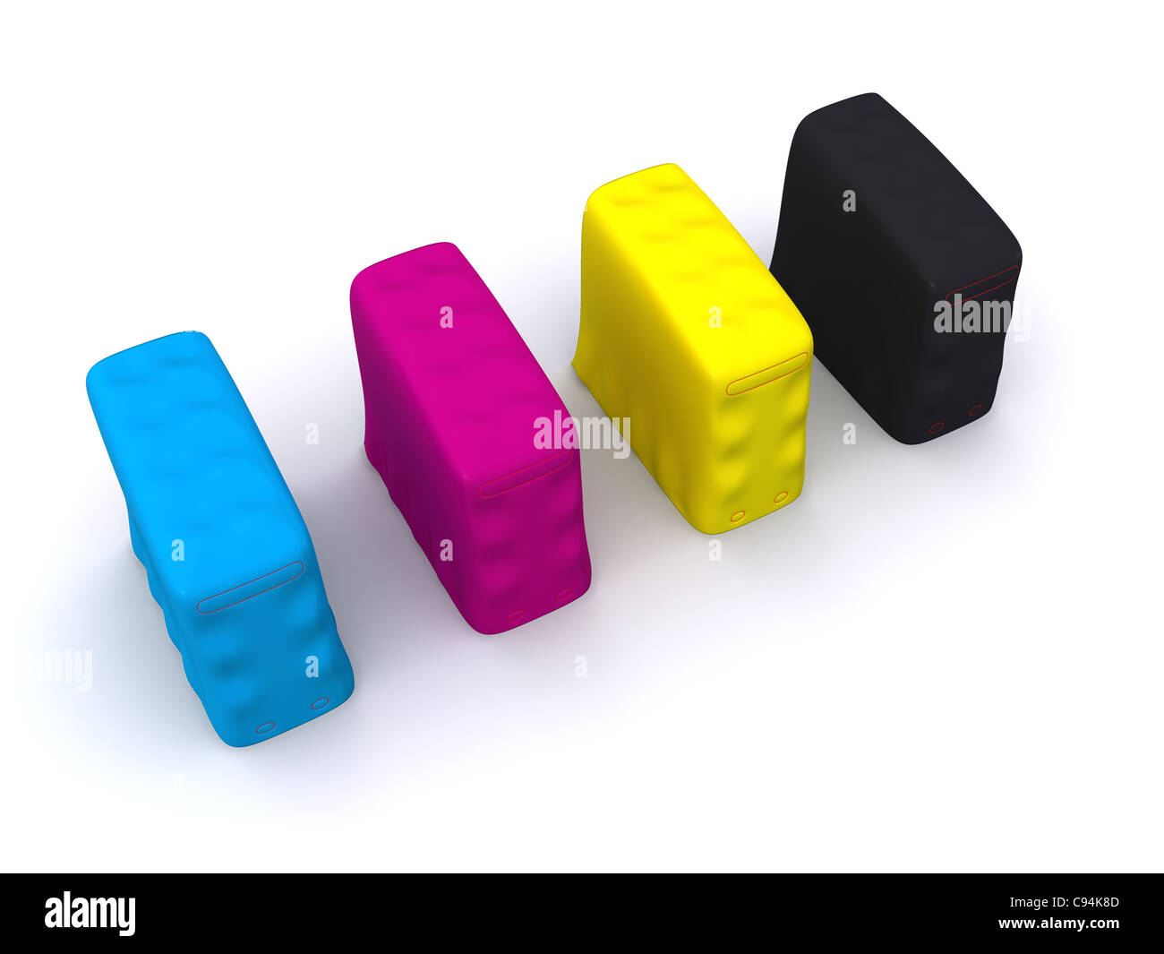 computer box. 3d Stock Photo - Alamy