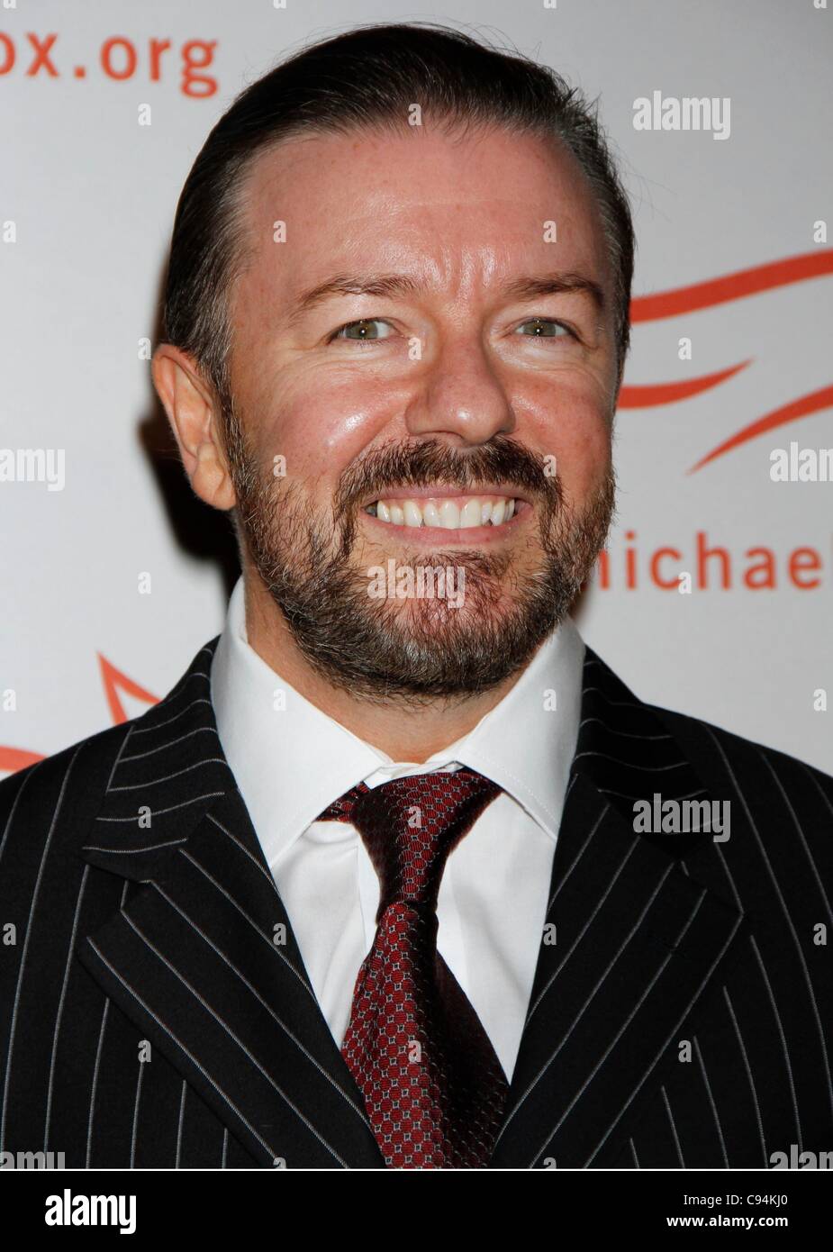 Ricky Gervais at arrivals for A Funny Thing Happened on the Way to Cure ...