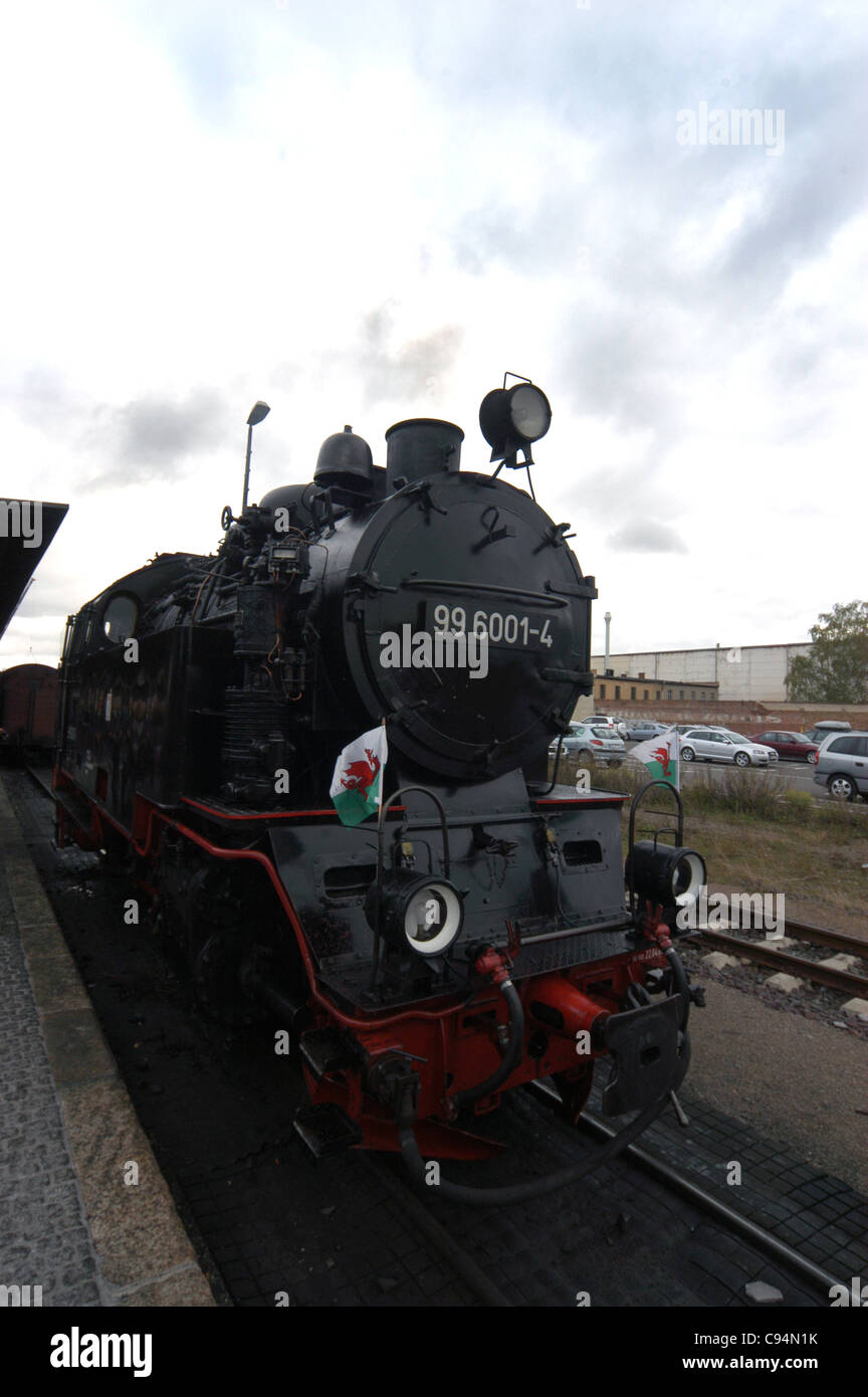The 99 6001 is the only NWE standard steam engine. Built in 1939 it is ...