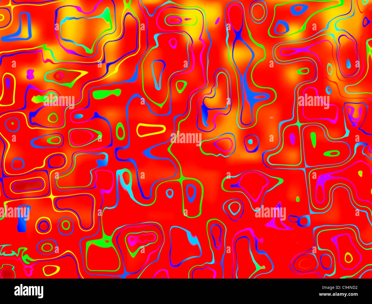 Abstract red pattern background, digital effect style Stock Photo - Alamy