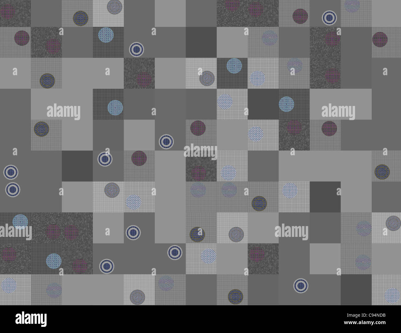 Abstract gray pattern background, digital effect style Stock Photo - Alamy