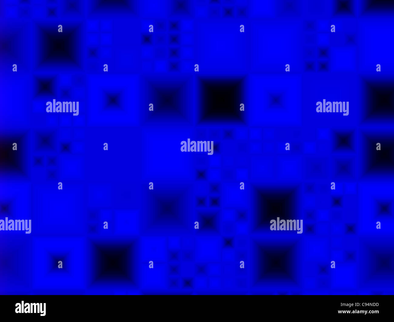 Abstract blue squares background, digitally generated Image Stock Photo ...