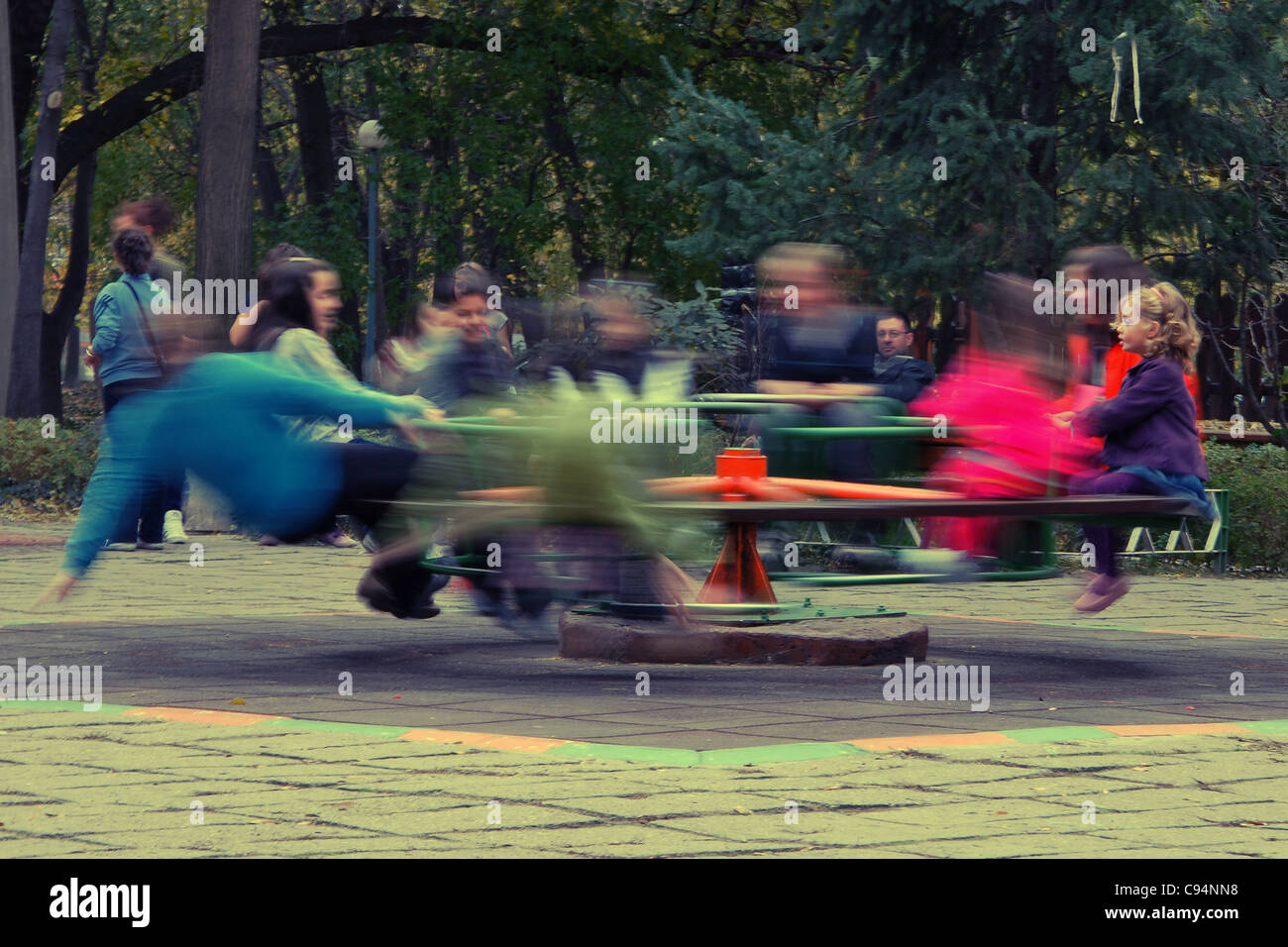 Marry go round hi-res stock photography and images - Alamy