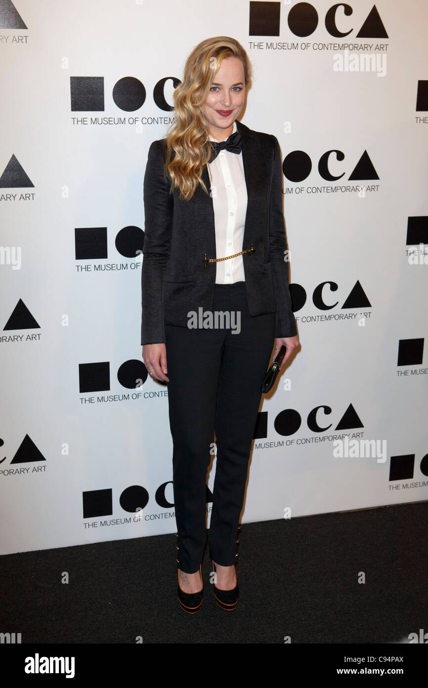 Dakota Johnson at arrivals for 2011 MOCA Annual Gala AN ARTIST’S LIFE ...