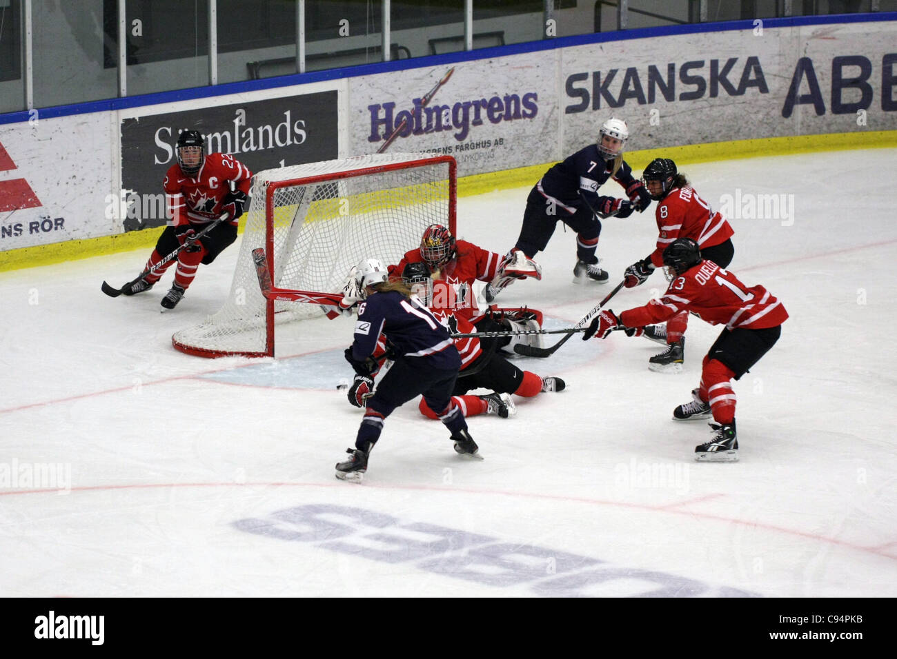 USA scoring their third goal, by #16 Kelli Stack. The final between ...