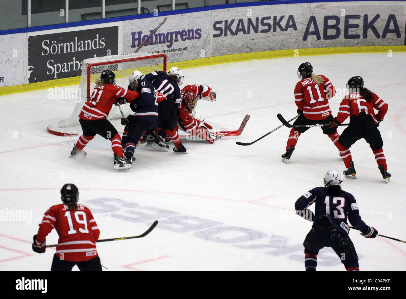 Team usa girls hockey hi-res stock photography and images - Alamy