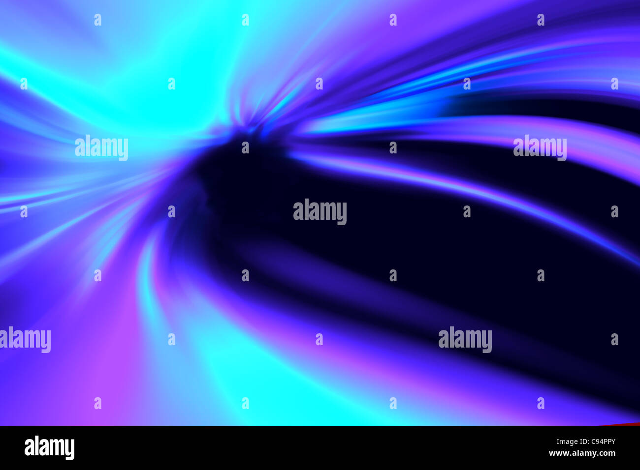 acceleration speed motion on night road Stock Photo - Alamy