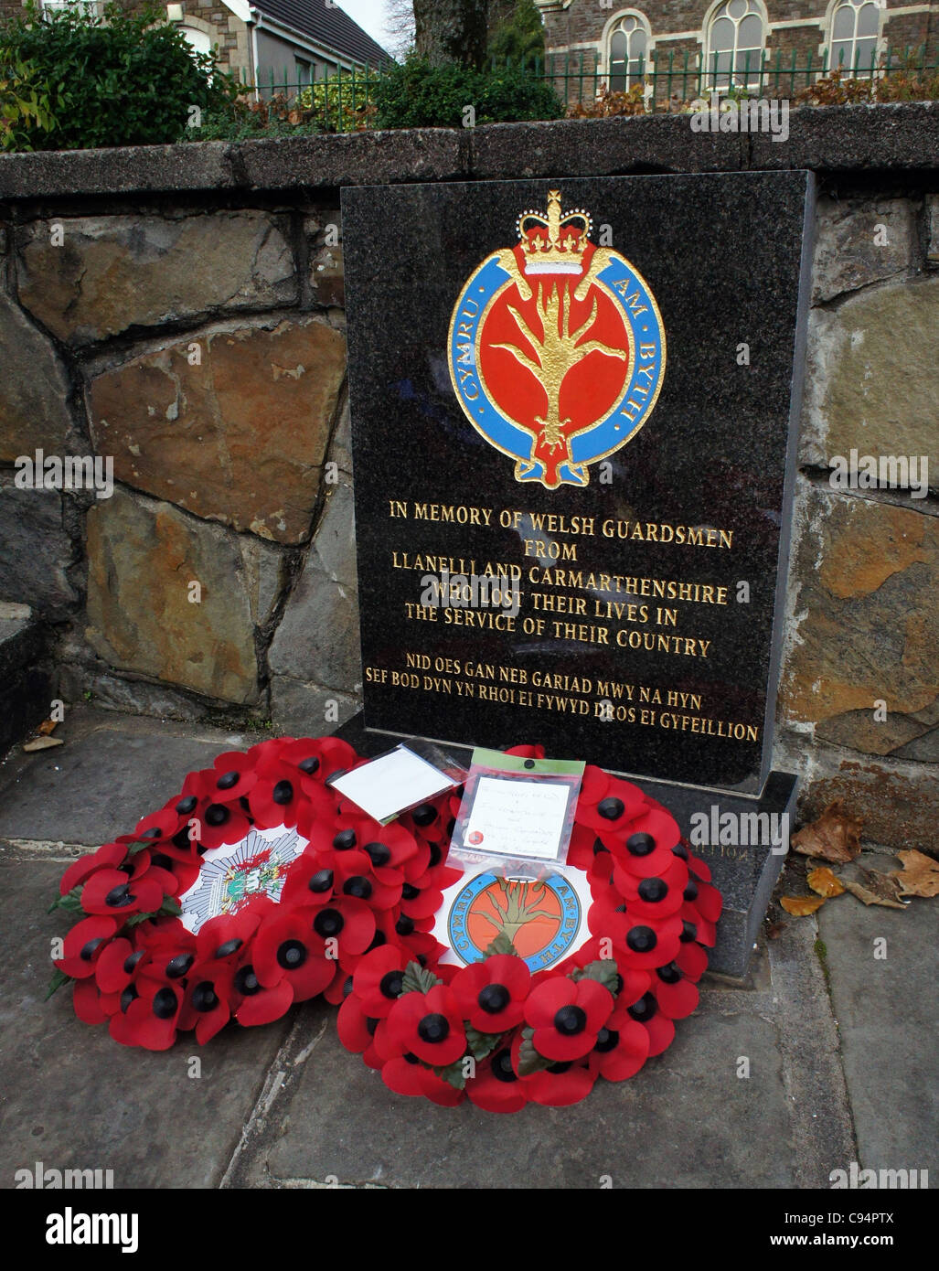 A local war monument Stock Photo - Alamy