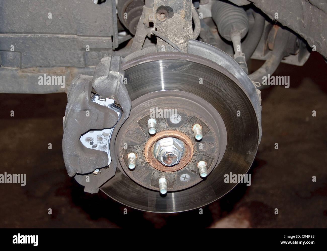 Brake mechanic hi-res stock photography and images - Alamy