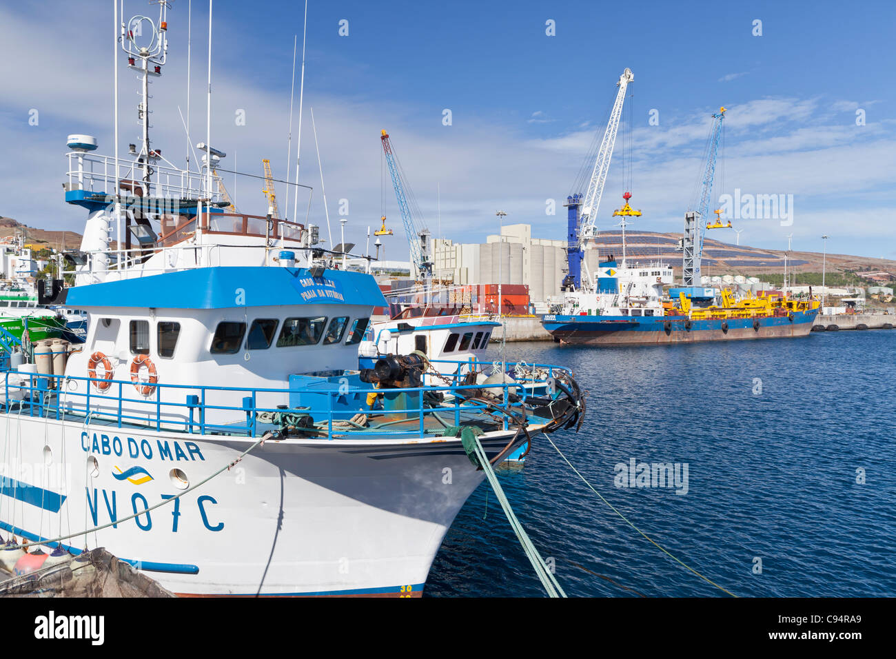 Canical harbour - Madeira, Portugal, Europe Stock Photo - Alamy