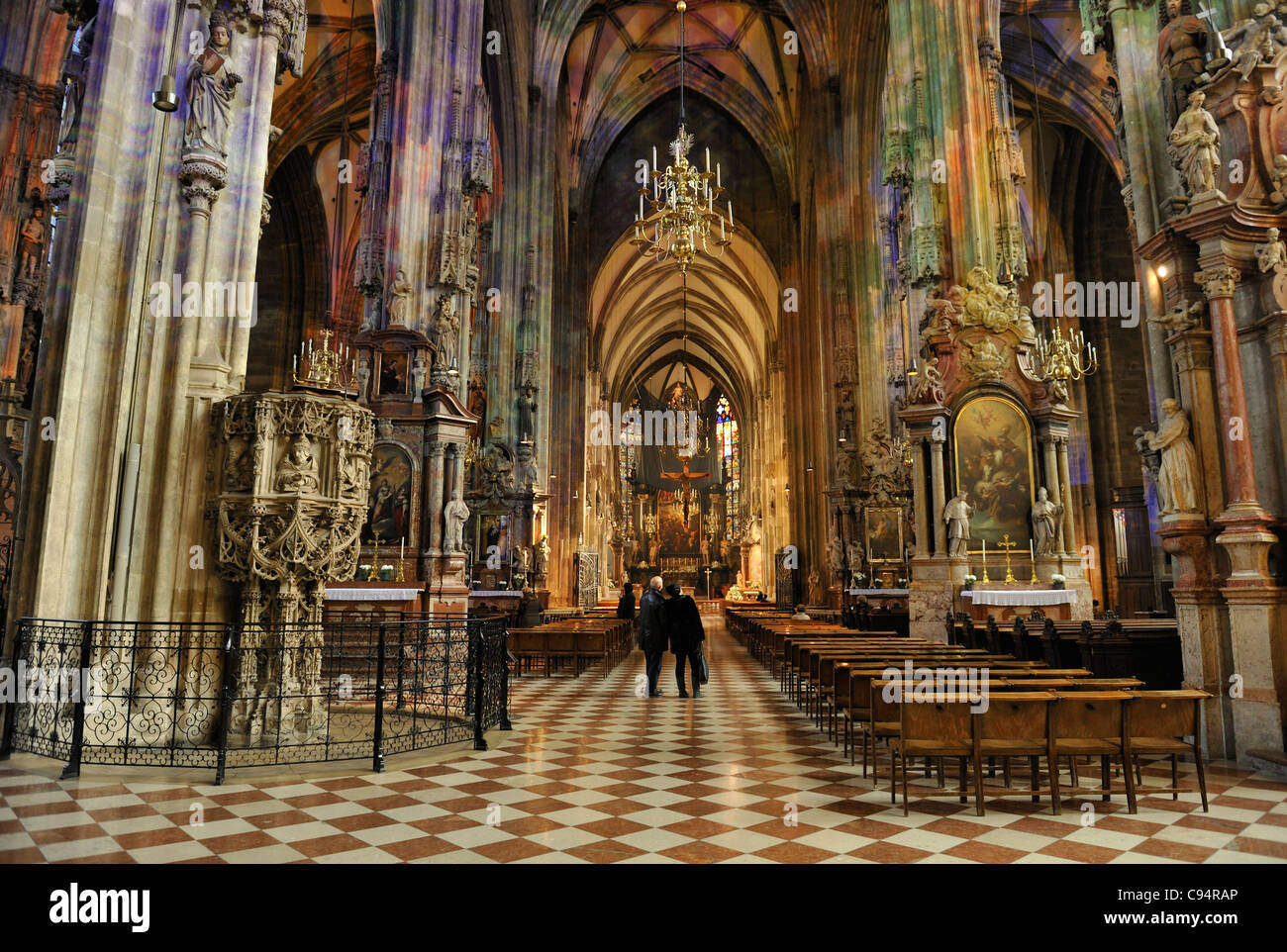 Stephansdom catacombs hi-res stock photography and images - Alamy
