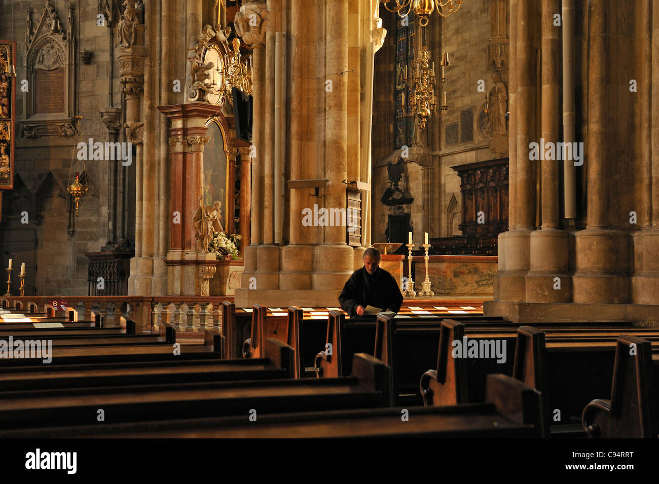 Stephansdom catacombs vienna hi-res stock photography and images - Alamy