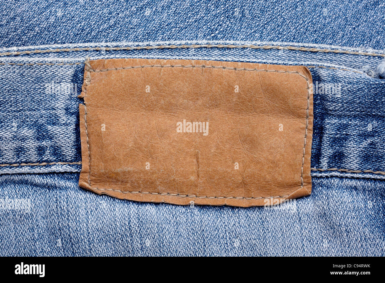Jeans label sticker hi-res stock photography and images - Alamy