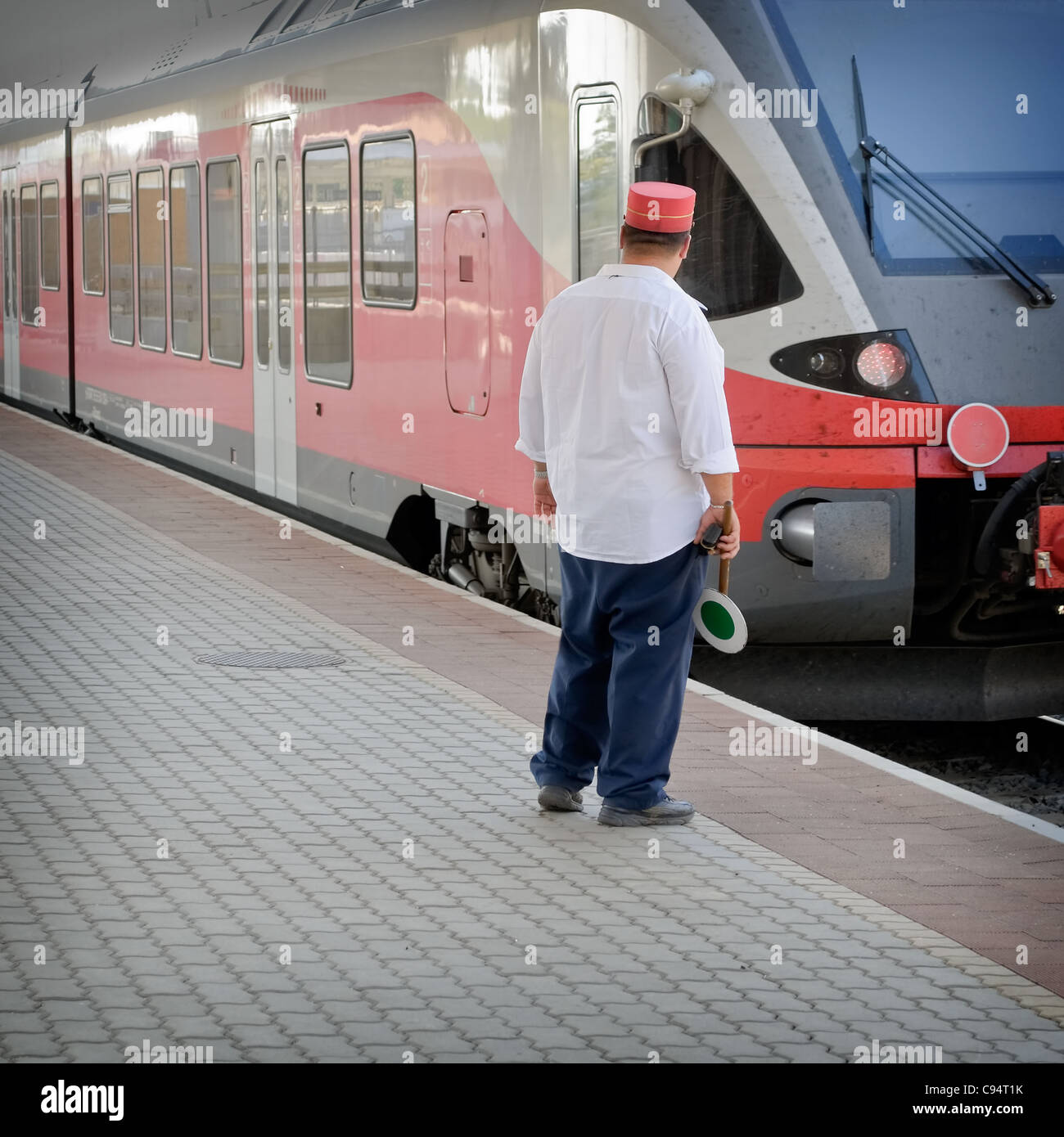Train dispatcher hi-res stock photography and images - Alamy