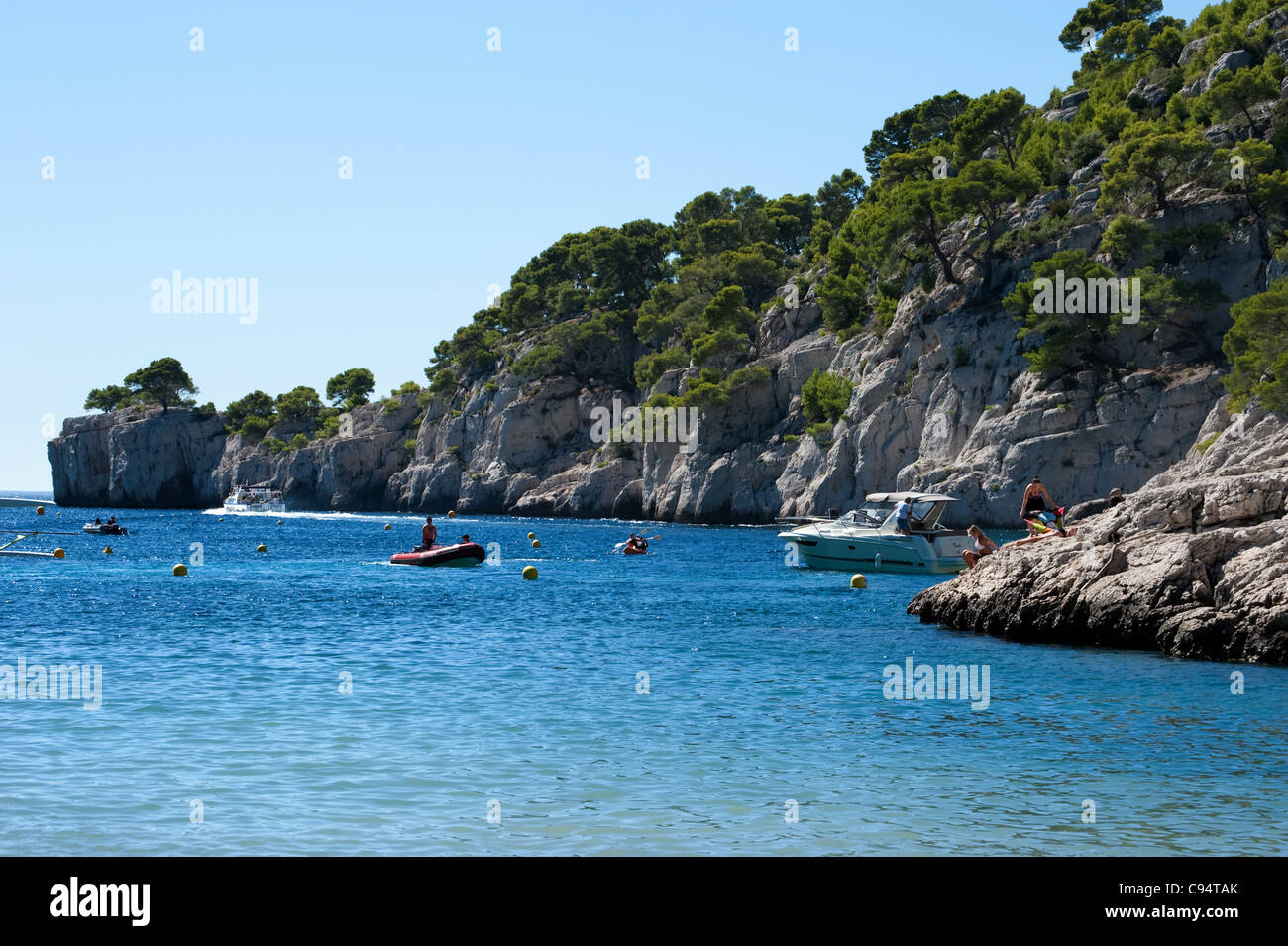 Les, Calanques, Port-Pin, Cassis, Provence, France Stock Photo - Alamy