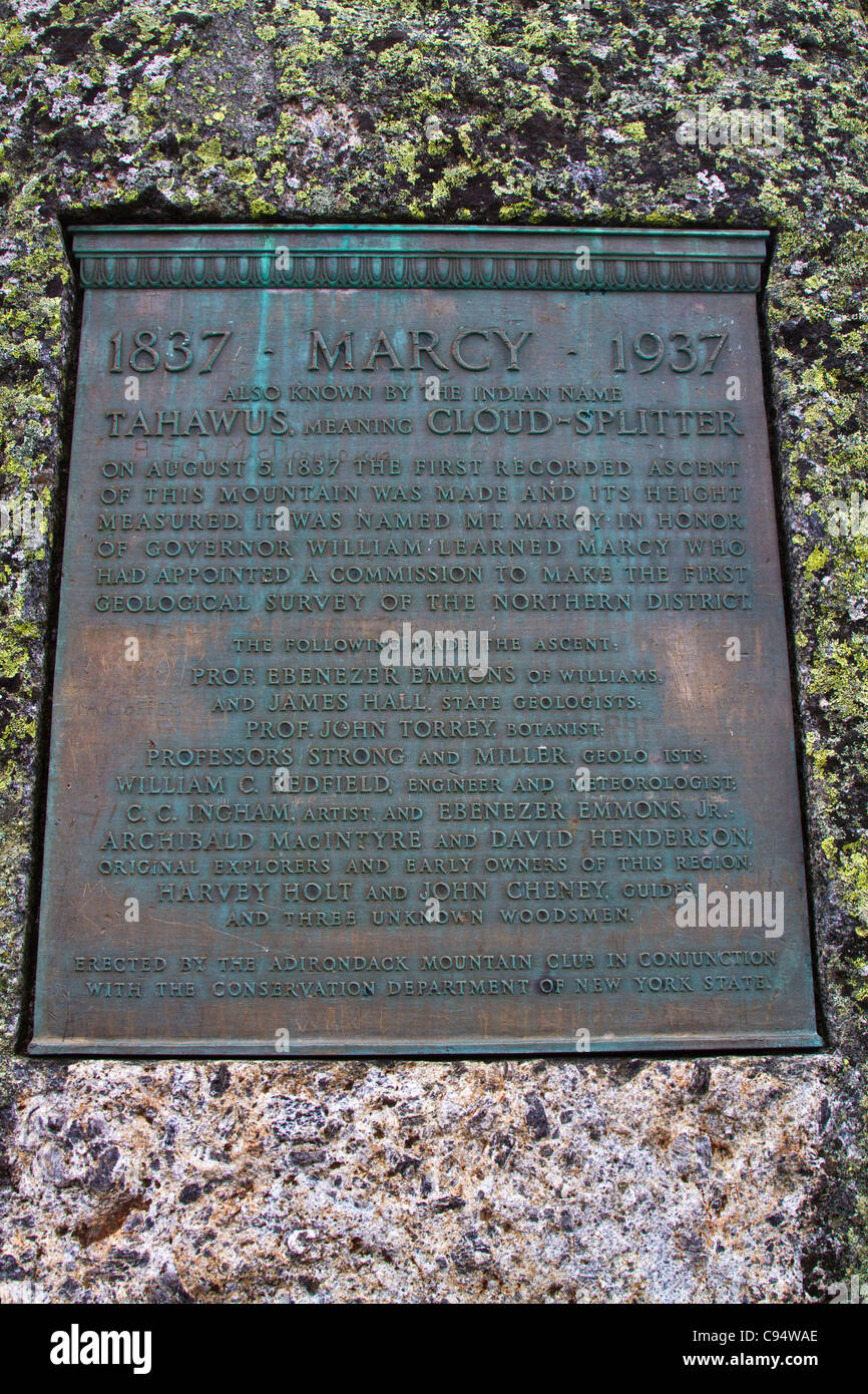 Mount Marcy, New York Stock Photo - Alamy