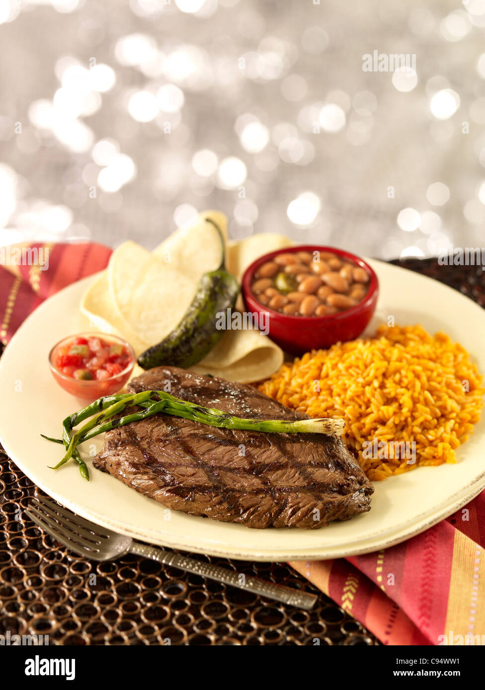 Carne Asada With Rice And Beans Carne Asada Steak – Good Stuff