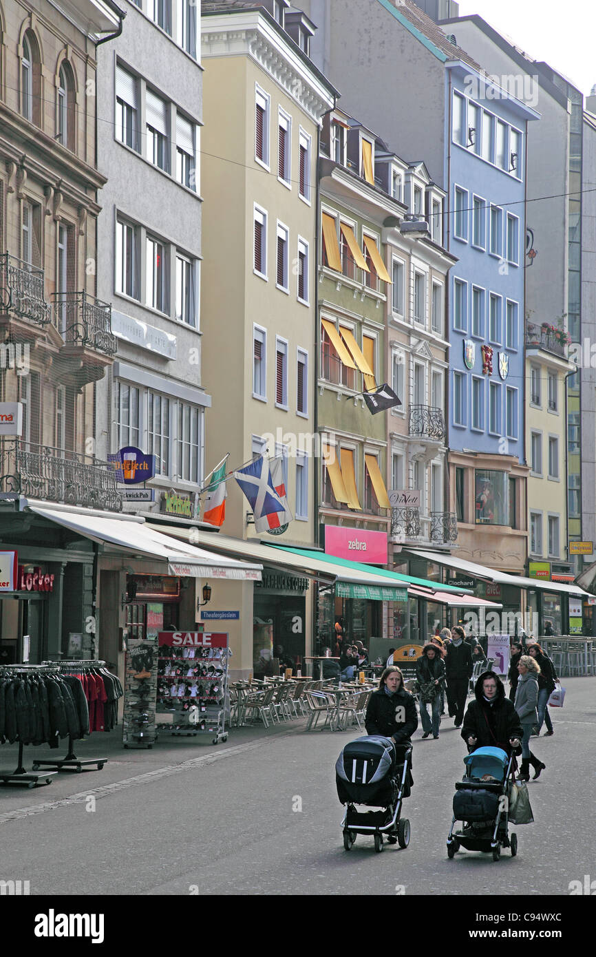 Basel switzerland road sign hi-res stock photography and images - Alamy