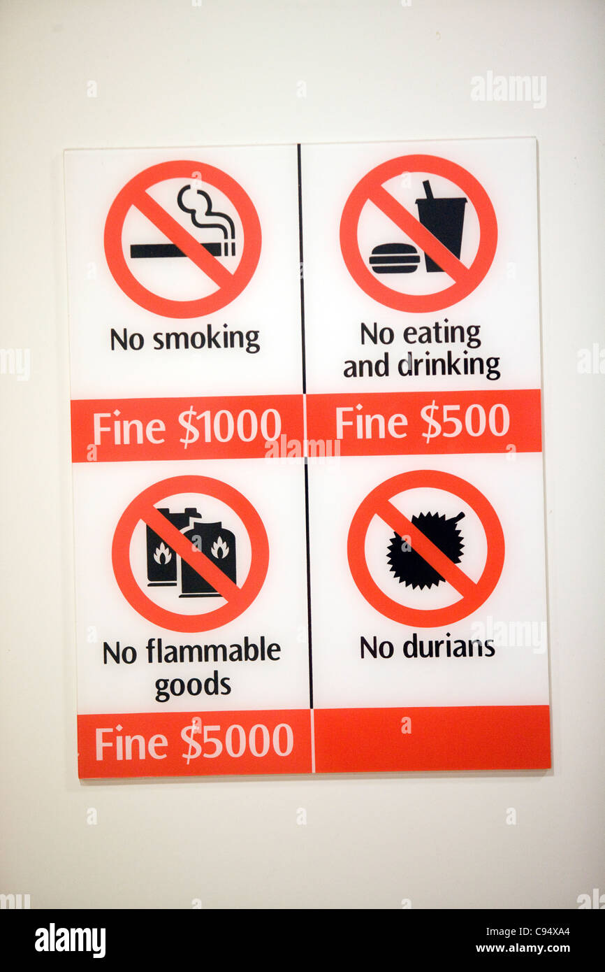 Transport: MRT signage Stock Photo - Alamy