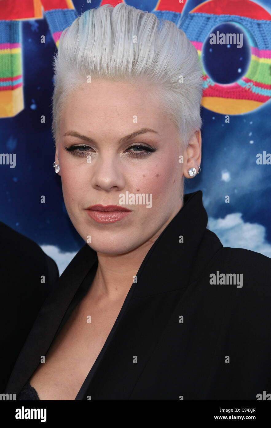 PINK AKA ALECIA MOORE HAPPY FEET TWO. WORLD PREMIERE HOLLYWOOD LOS ...