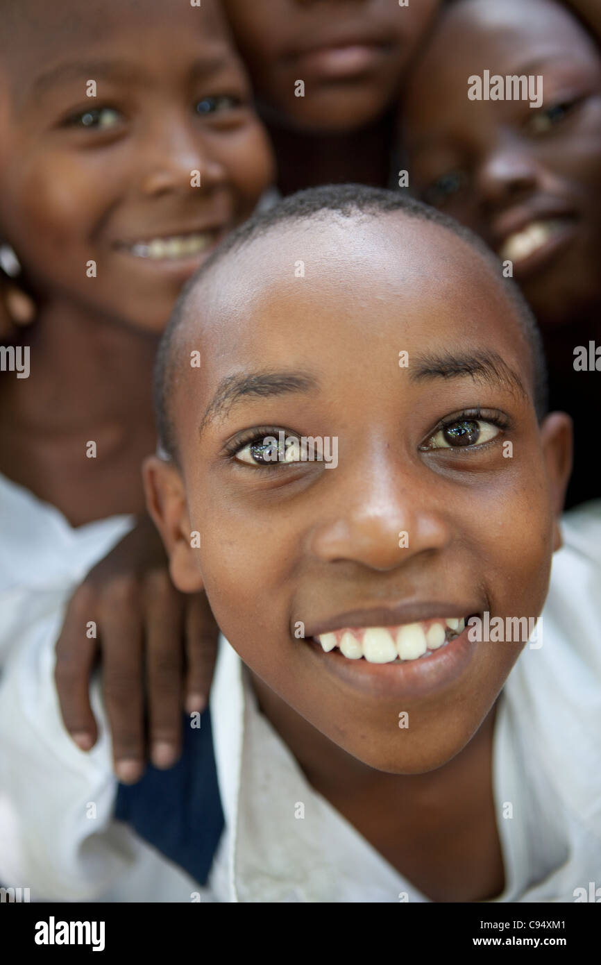 Happy 11 year old in school uniform hi-res stock photography and images ...