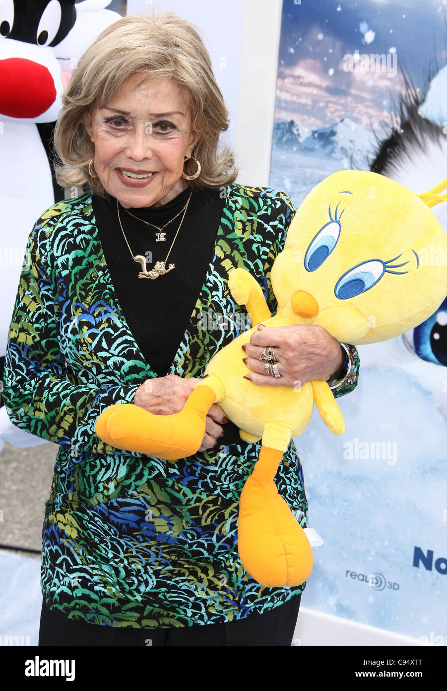 JUNE FORAY HAPPY FEET TWO. WORLD PREMIERE HOLLYWOOD LOS ANGELES ...