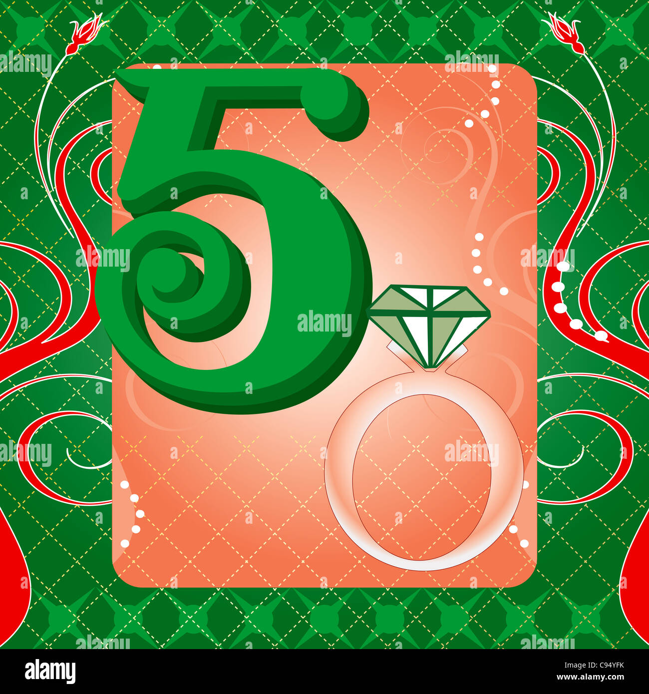 5 golden rings hi-res stock photography and images - Alamy