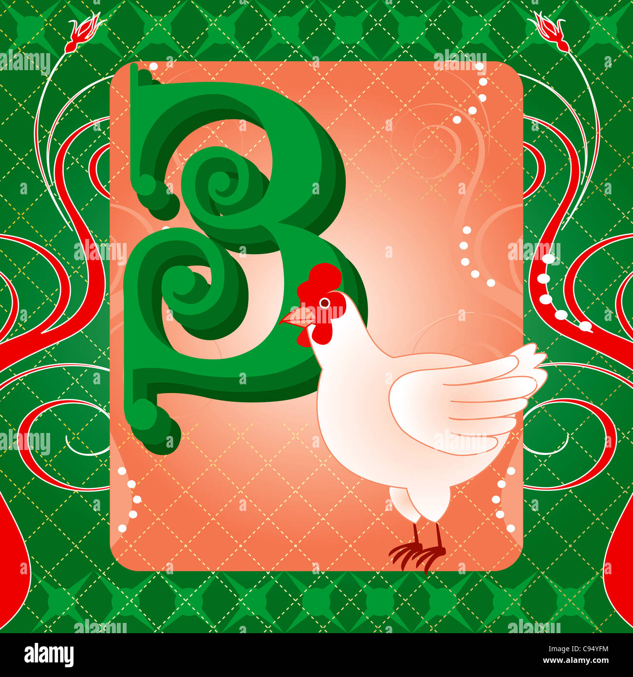 3 french hens hi-res stock photography and images - Alamy