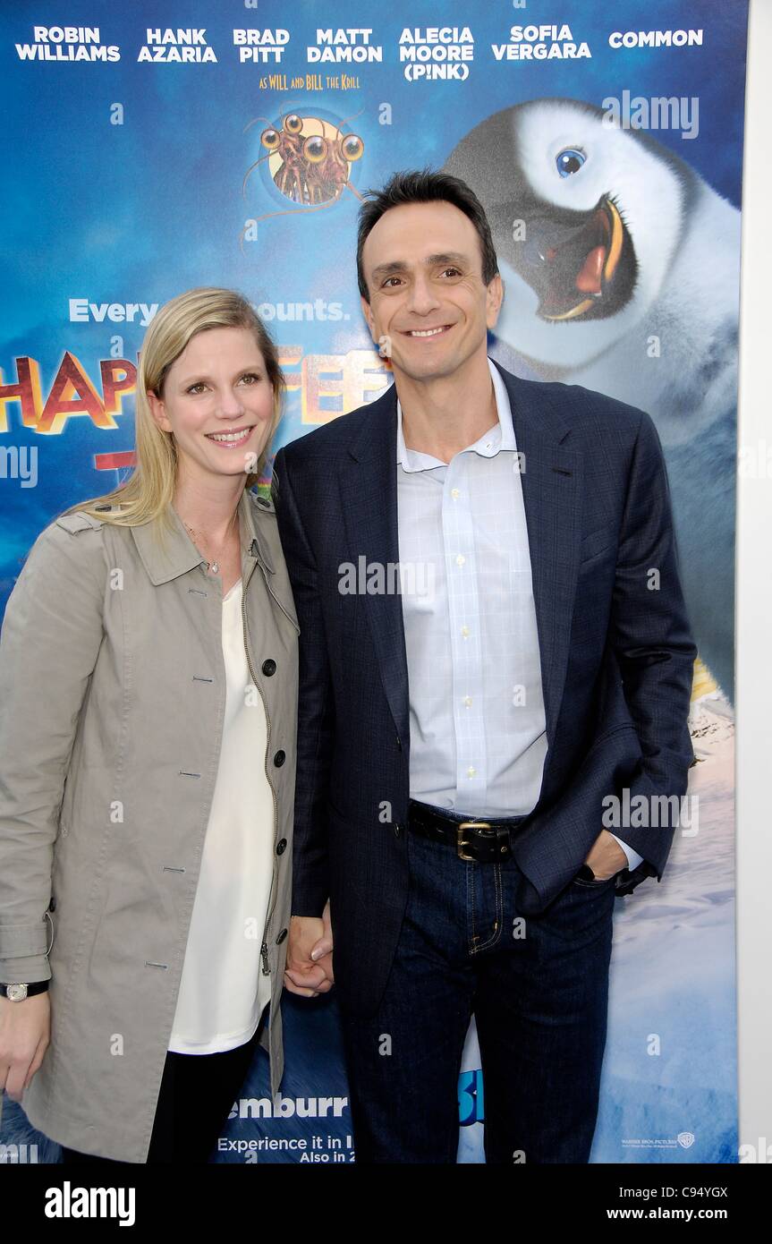 Katie Wright, Hank Azaria at arrivals for HAPPY FEET TWO Premiere ...