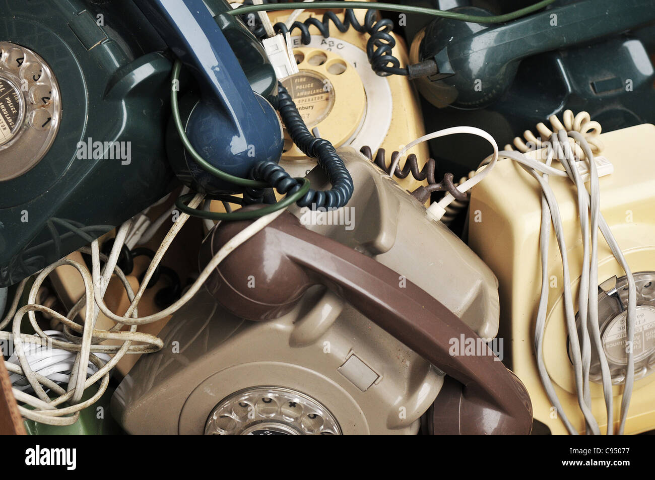 Plastic phone hi-res stock photography and images - Alamy