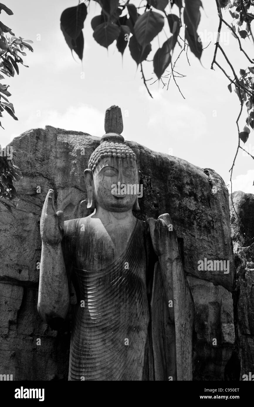 The Aukana Buddha Stock Photo - Alamy