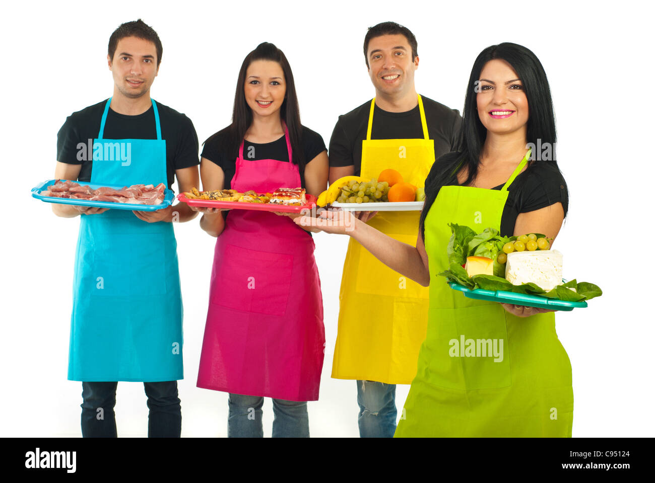 Market workers hi-res stock photography and images - Alamy