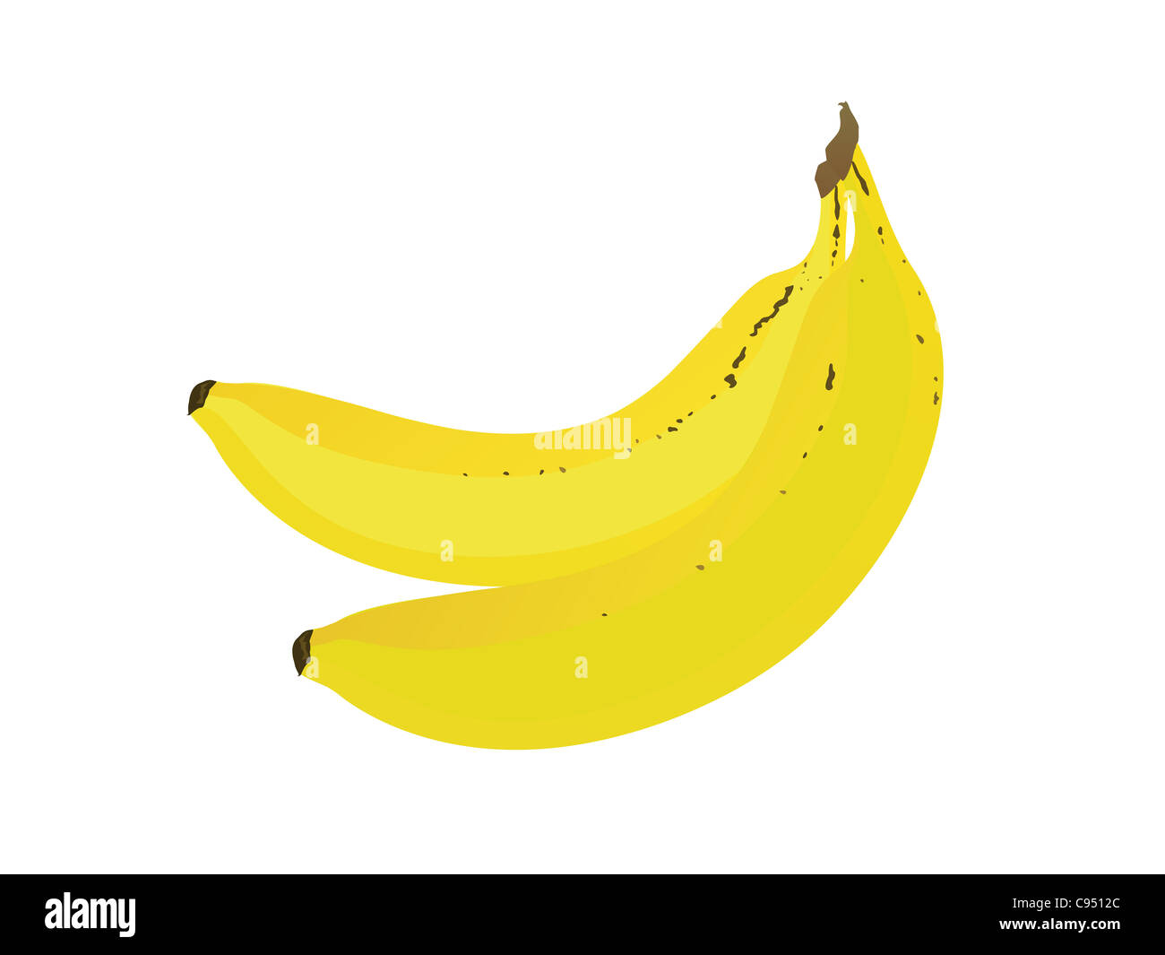 Bananas plant Cut Out Stock Images & Pictures - Alamy