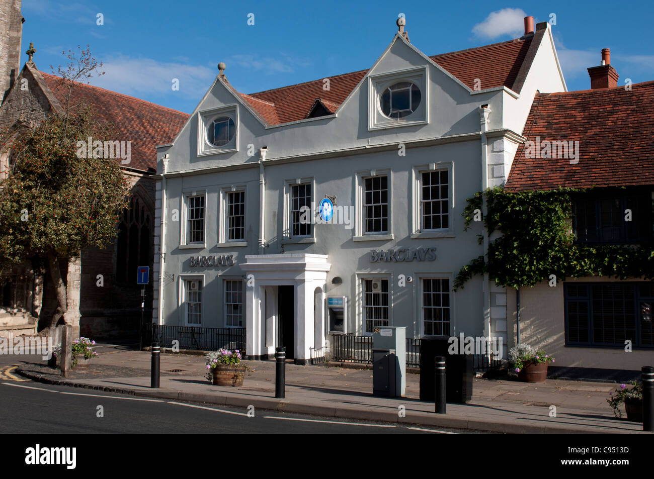 Barclays Bank, High Street, Henley in Arden, Warwickshire, England, UK ...