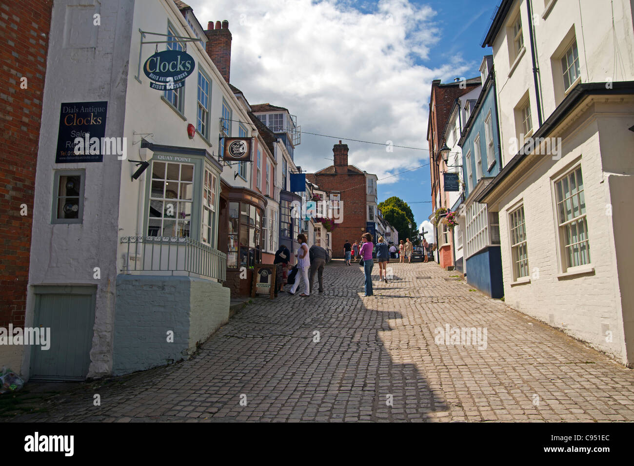 Lymington high street shops in hi-res stock photography and images - Alamy