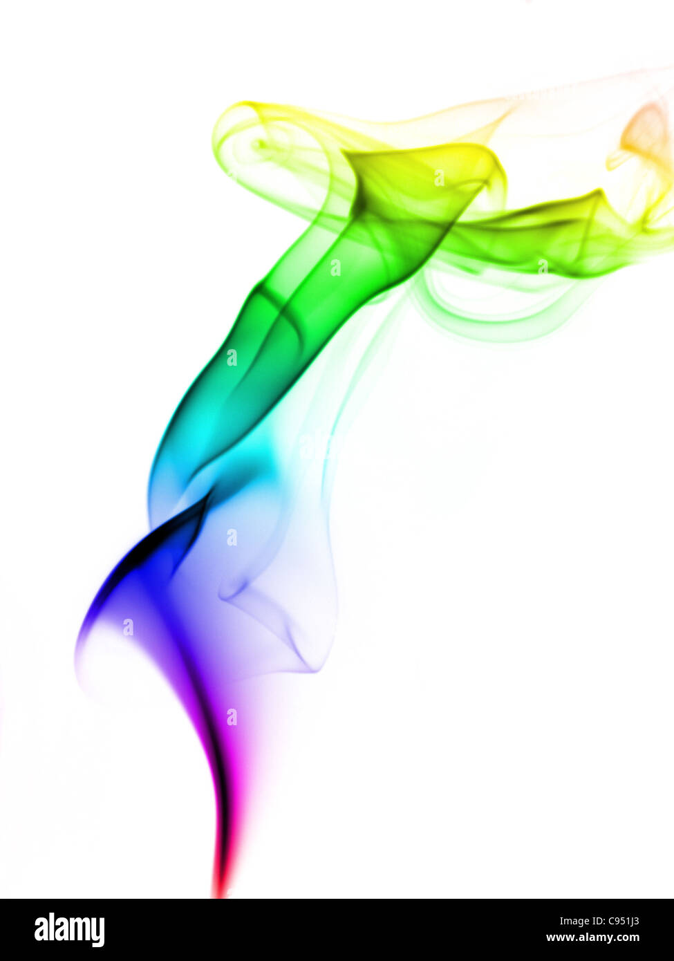 Abstract Smoke Trail Stock Photo - Alamy