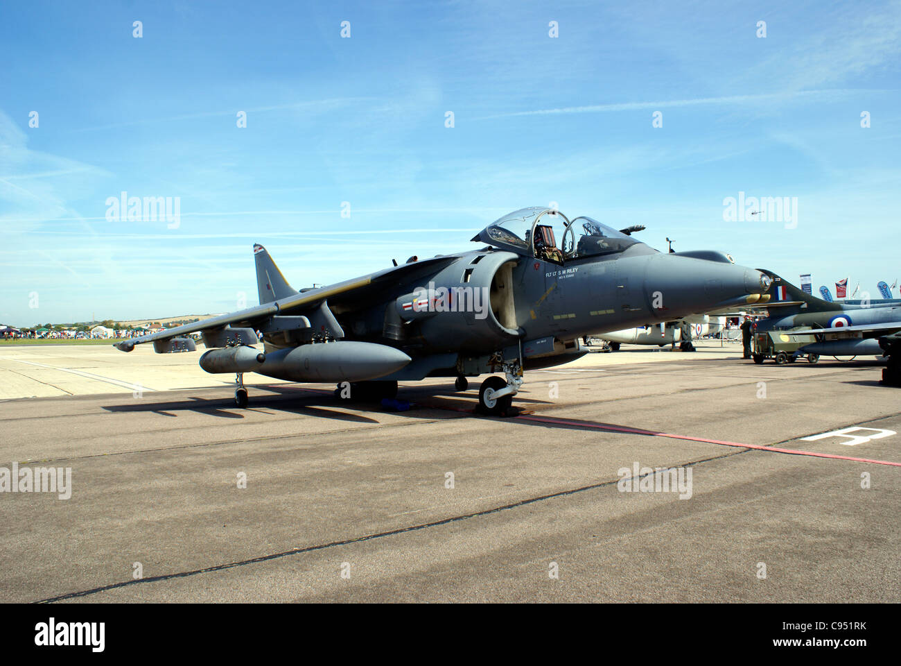 Harrier jump jet rolls royce engine hi-res stock photography and images ...
