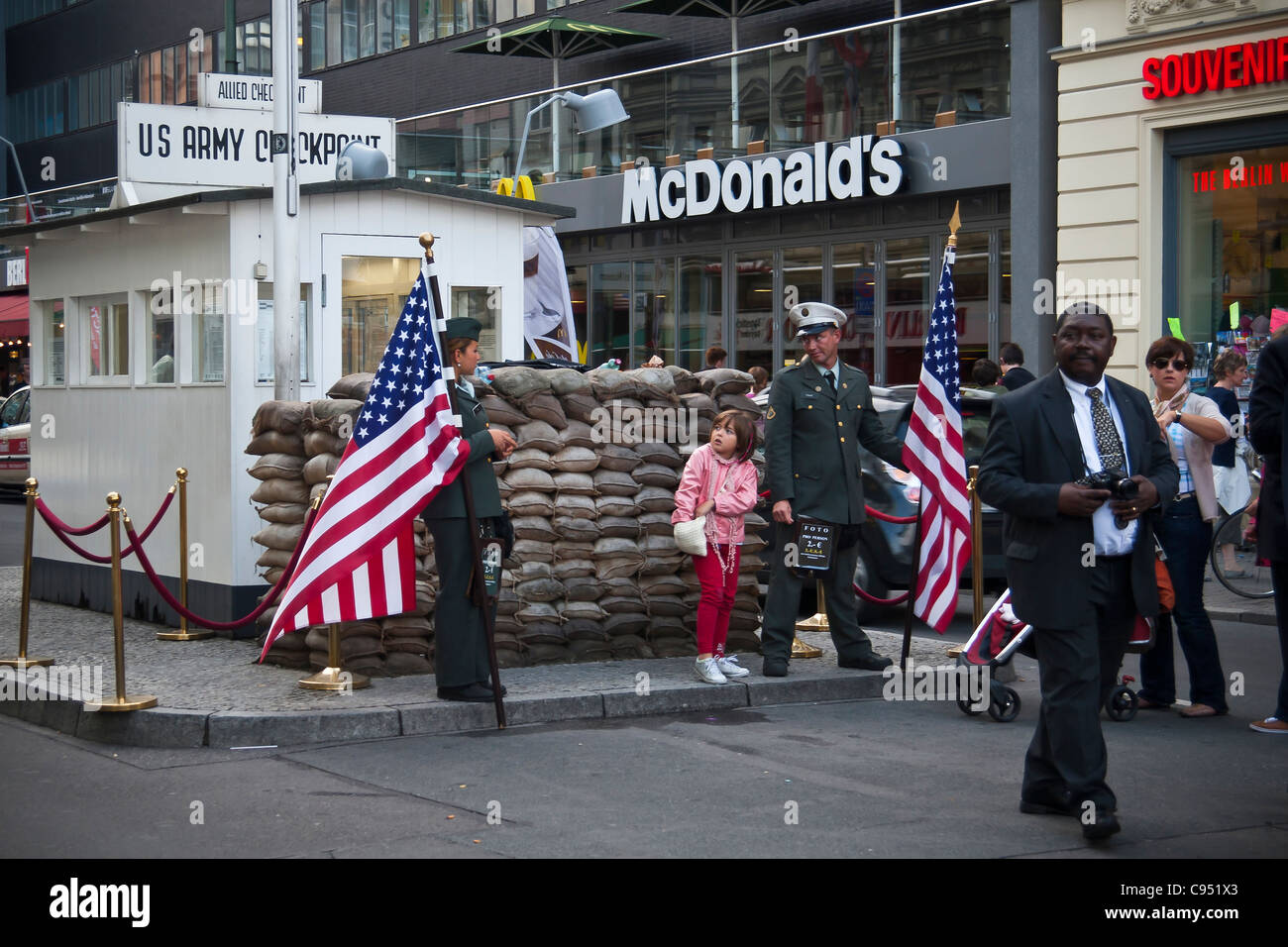 Mcdonalds border east germany hi-res stock photography and images - Alamy