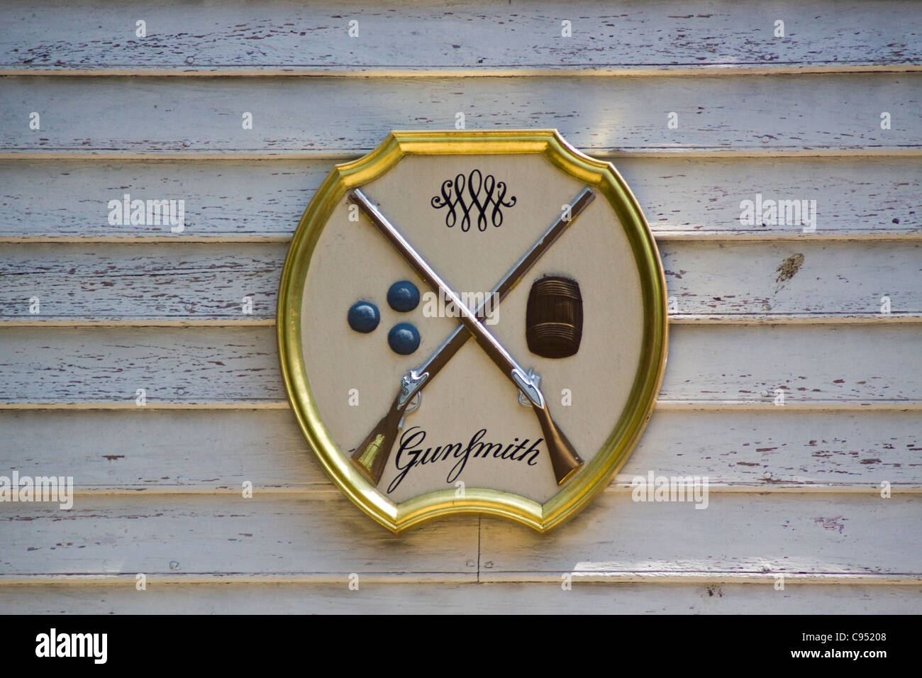 Colonial williamsburg gunsmith hi-res stock photography and images - Alamy