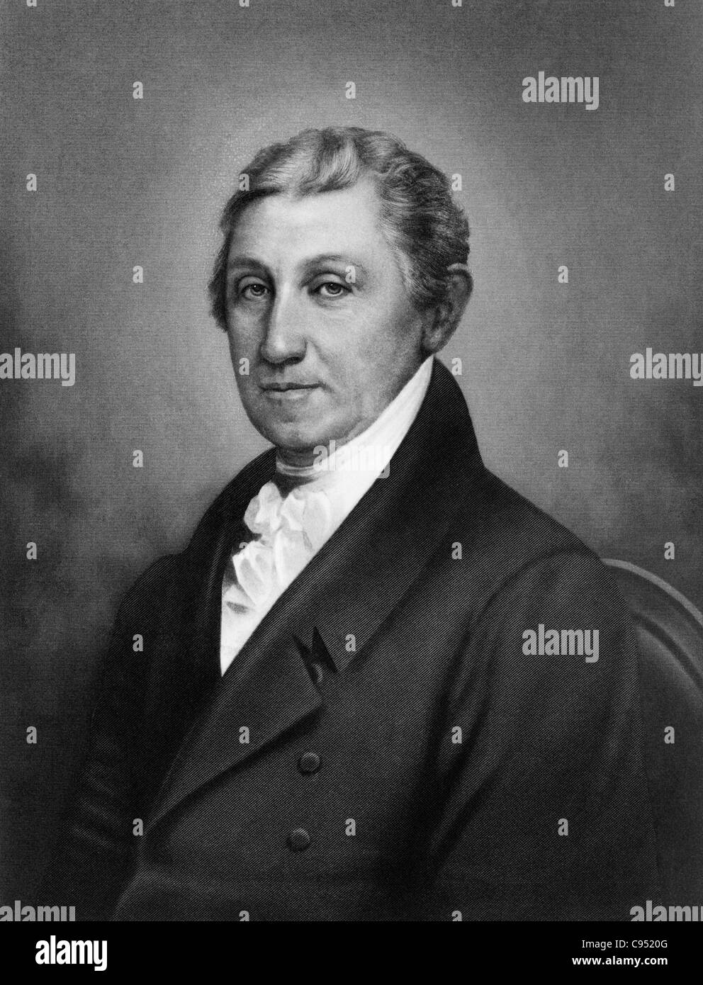 Us president james monroe hi-res stock photography and images - Alamy