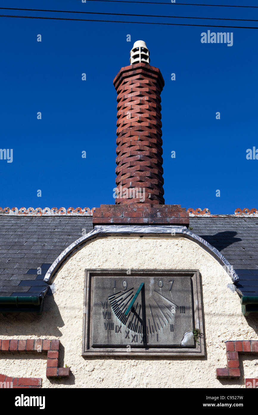 Sundial House, built in 1907, Castletownshend, Co. Cork, Ireland Stock ...