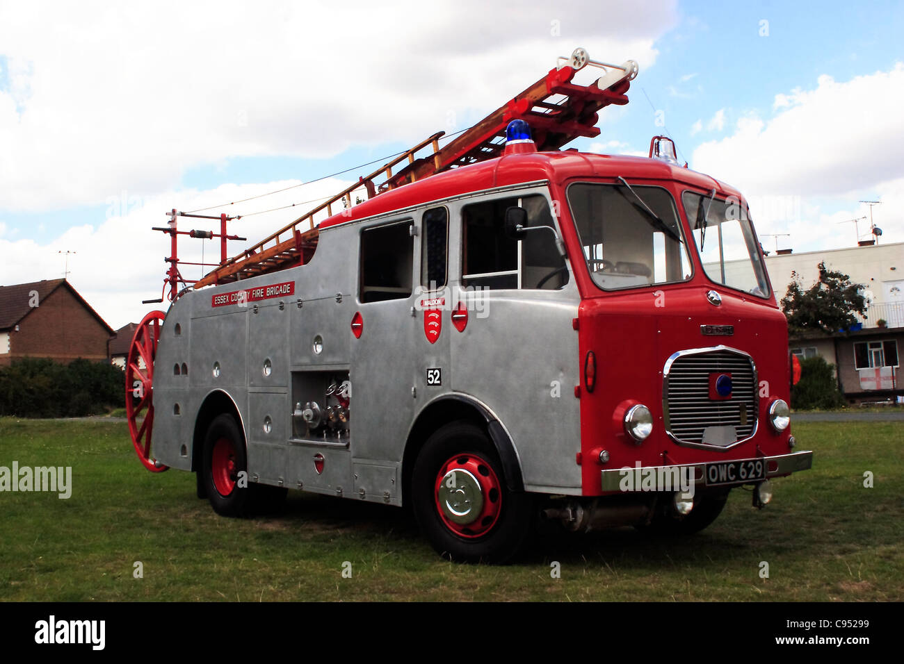 1963 Dennis F28 Restored Fire Engine OWC 629 Essex County Fire Brigade ...
