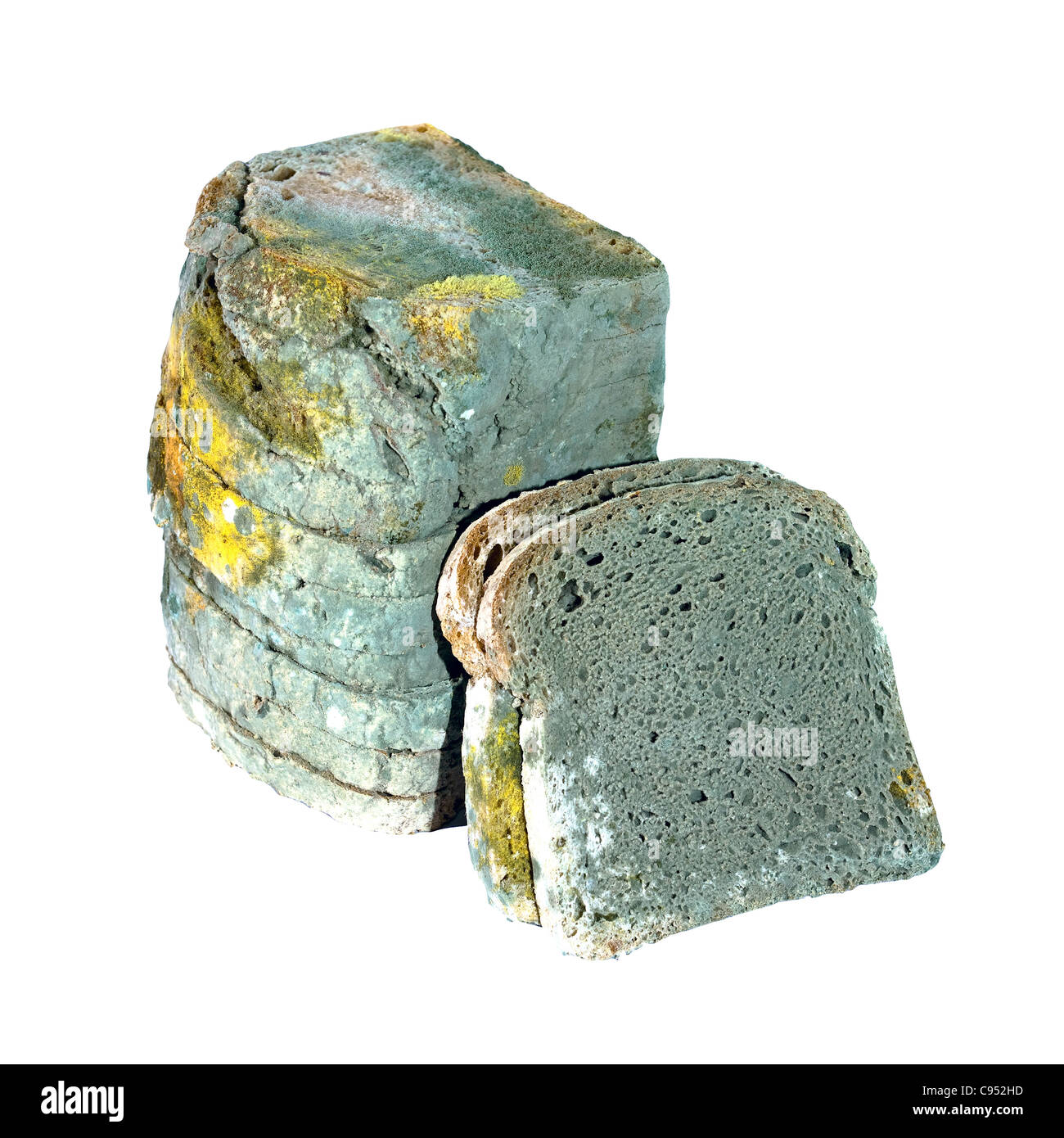 moldy sliced bread Stock Photo - Alamy