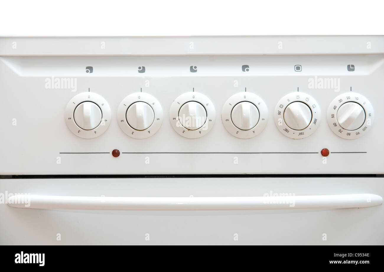 Kitchen oven switches hi-res stock photography and images - Alamy