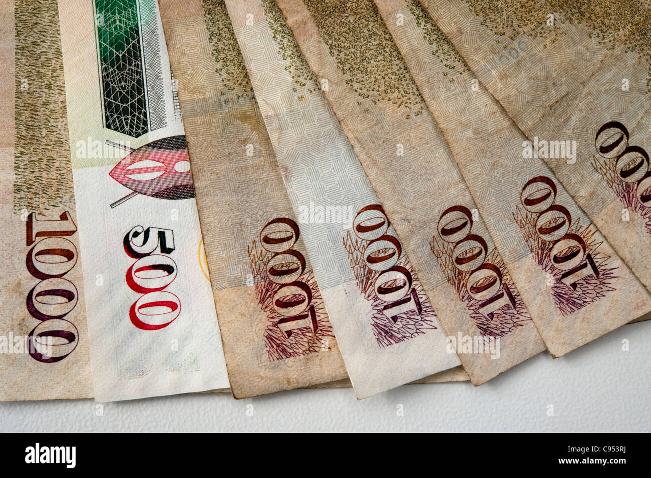 Kenyan currency shillings Stock Photo - Alamy