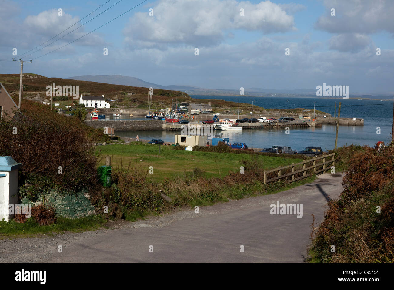 North harbour at Cape Clear Island, Ireland's most southerly inhabited ...