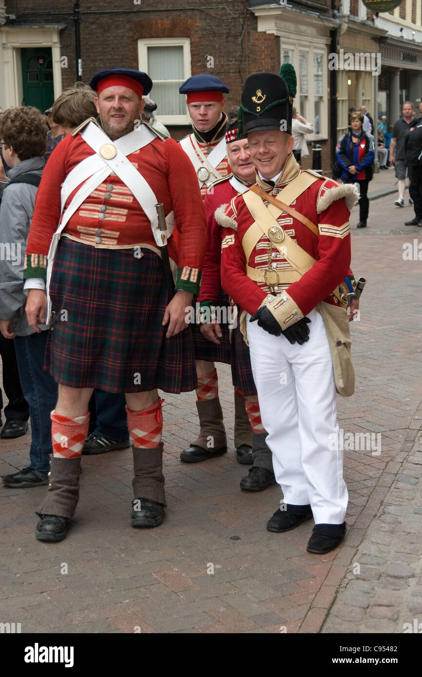 English redcoats soldiers hi-res stock photography and images - Alamy
